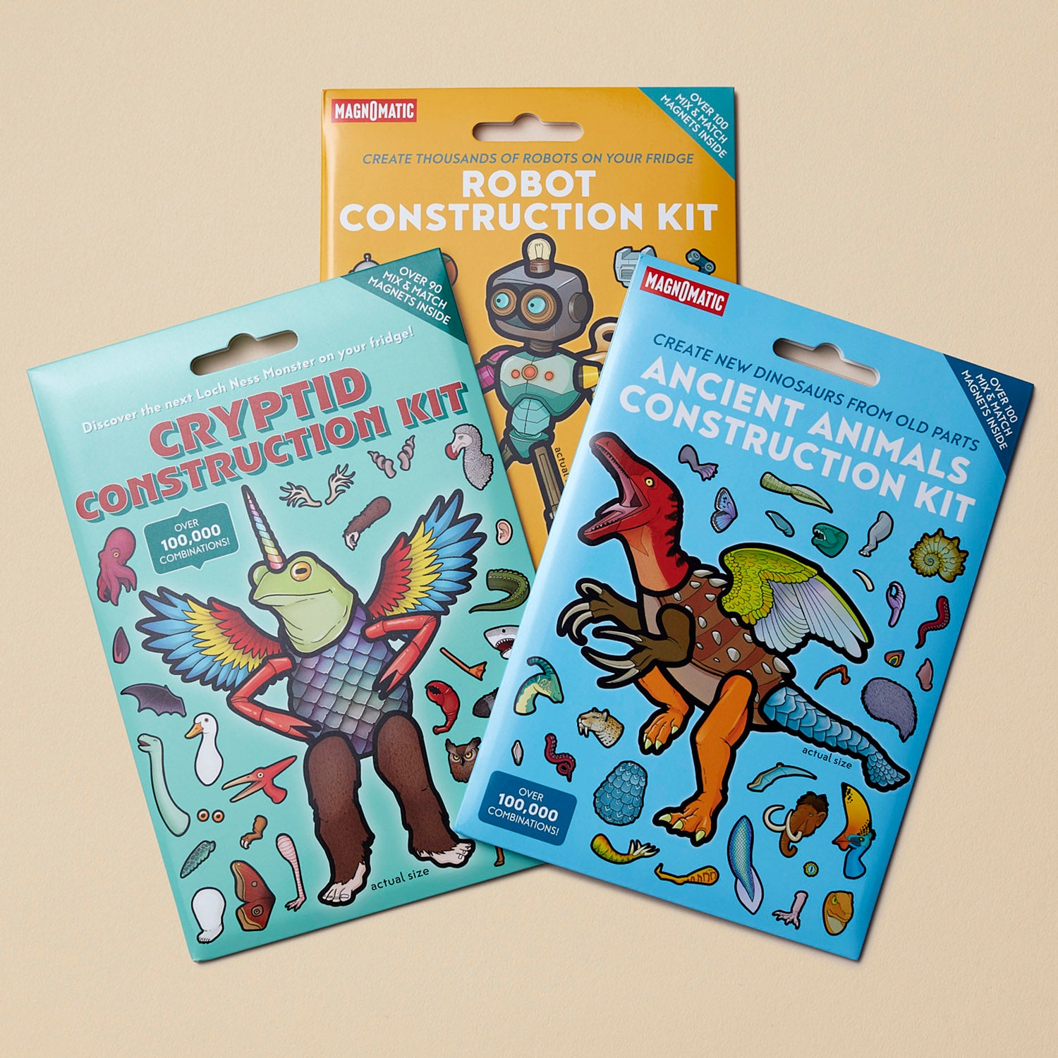 Multipack: Cryptids, Ancient Animals, and Robots